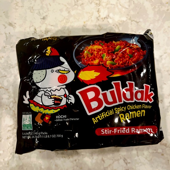 BULDAK | Accessories | 8 X Pk Sale Buldak Black Meal Size Spicy Chicken ...